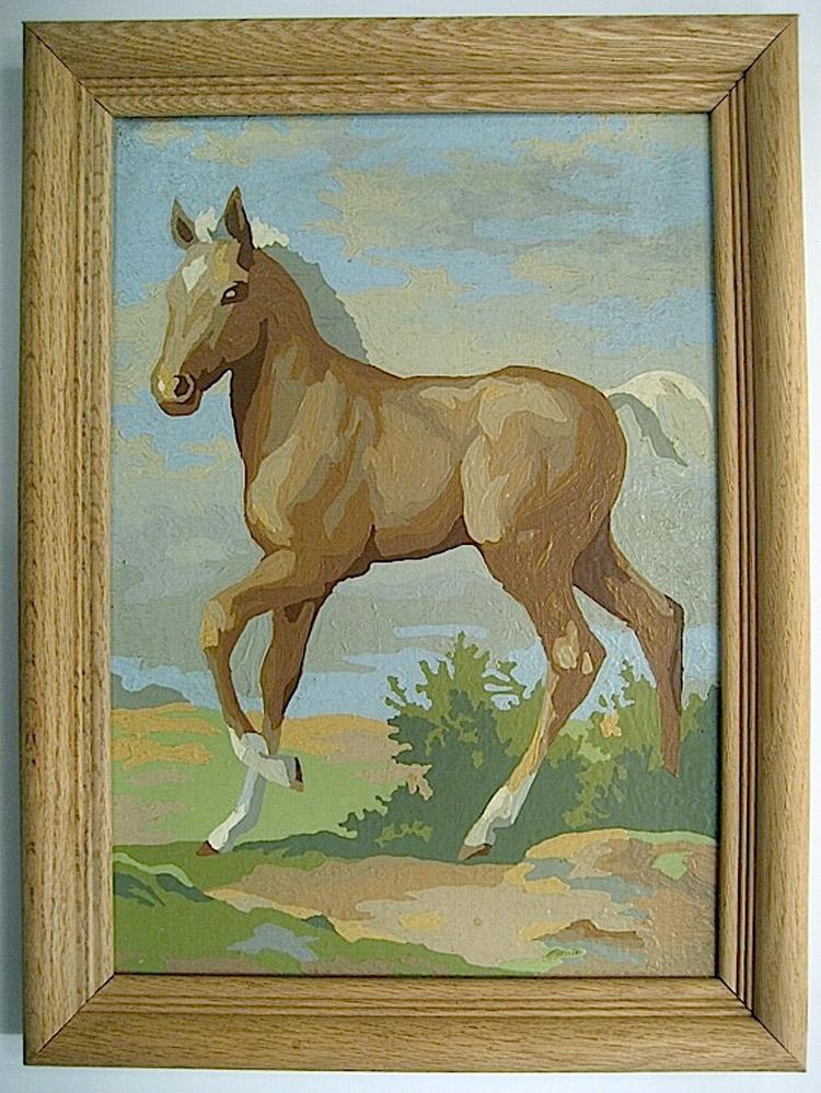 Young Champs , Frisky Colts (13W2) | Paint By Number Museum