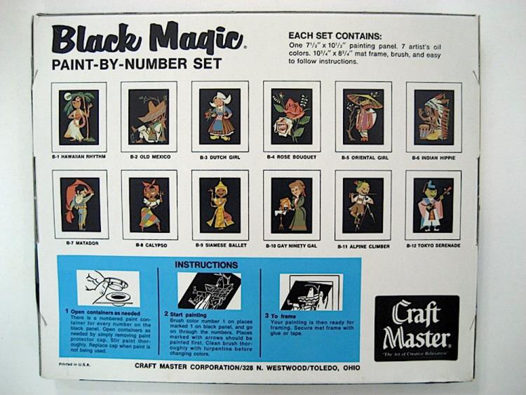 Craft Master Black Magic | Paint By Number Museum
