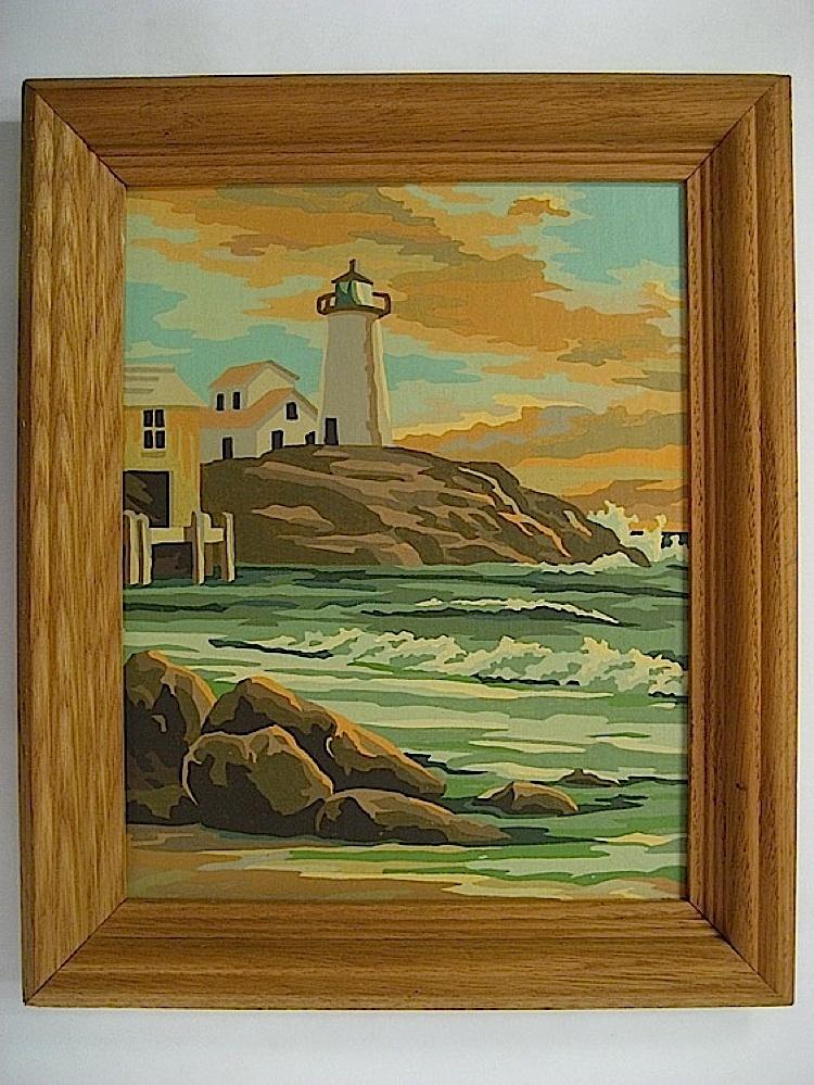 Golden Coast (44CC2) | Paint By Number Museum