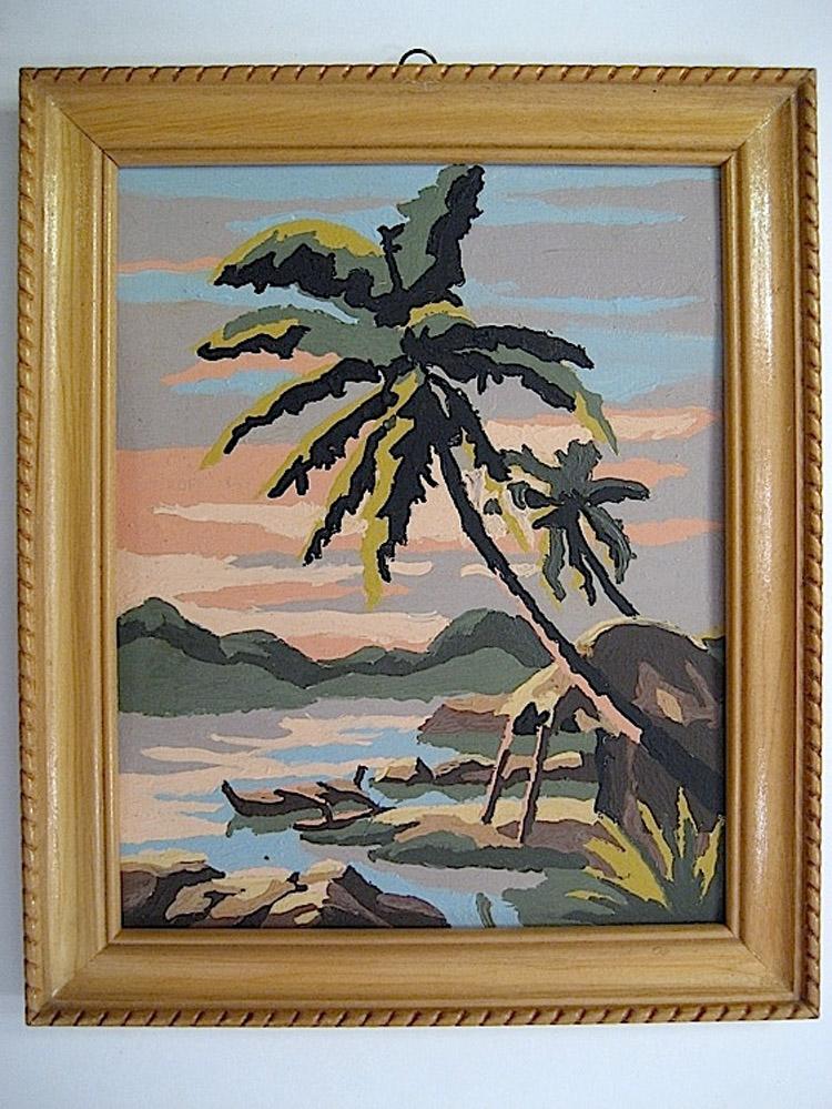 Tropic Bay (8S2) | Paint By Number Museum