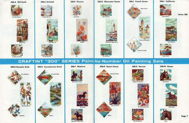 Craftint 100, 175, 200, 300, 400, 500, 600, 700 | Paint By Number Museum