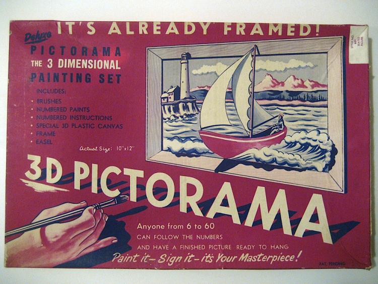 3-D Pictorama | Paint By Number Museum