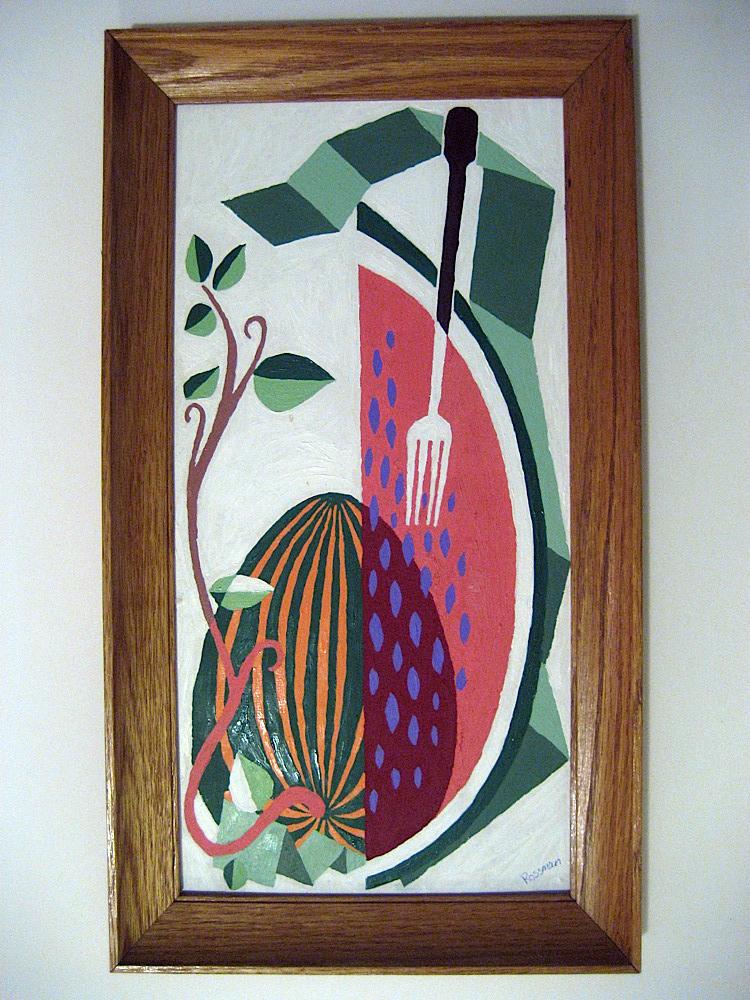 Melon Design (25VV) | Paint By Number Museum