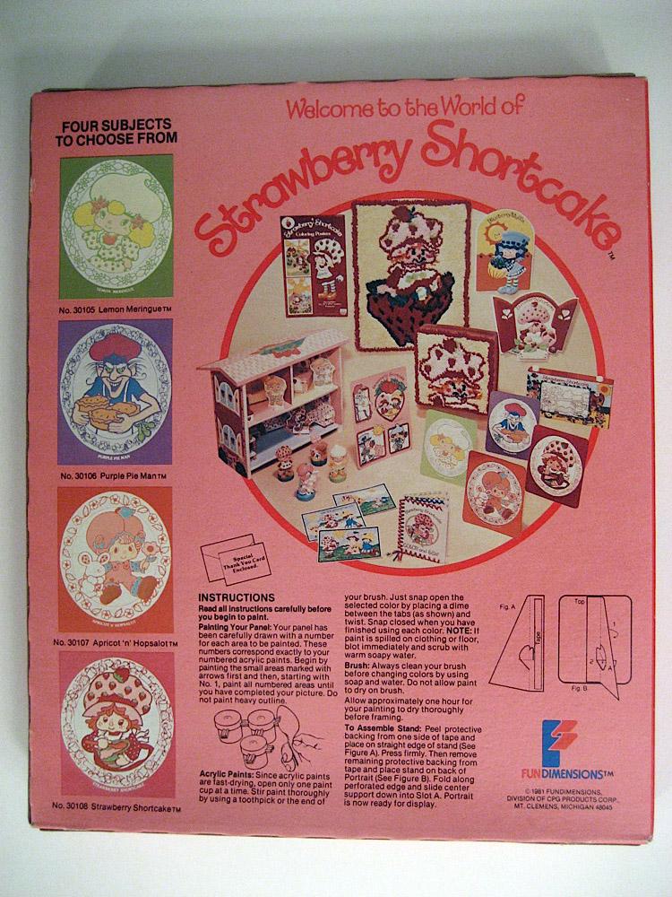 Strawberry Shortcake | Paint By Number Museum