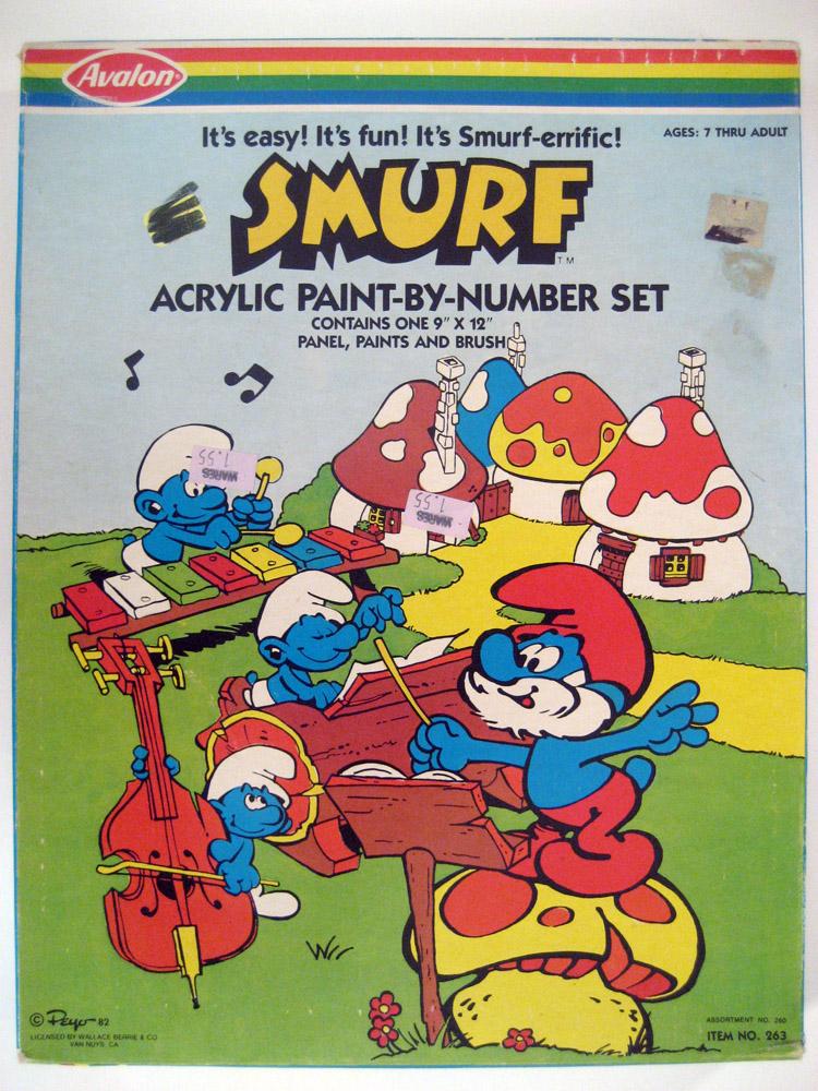 Smurf | Paint By Number Museum