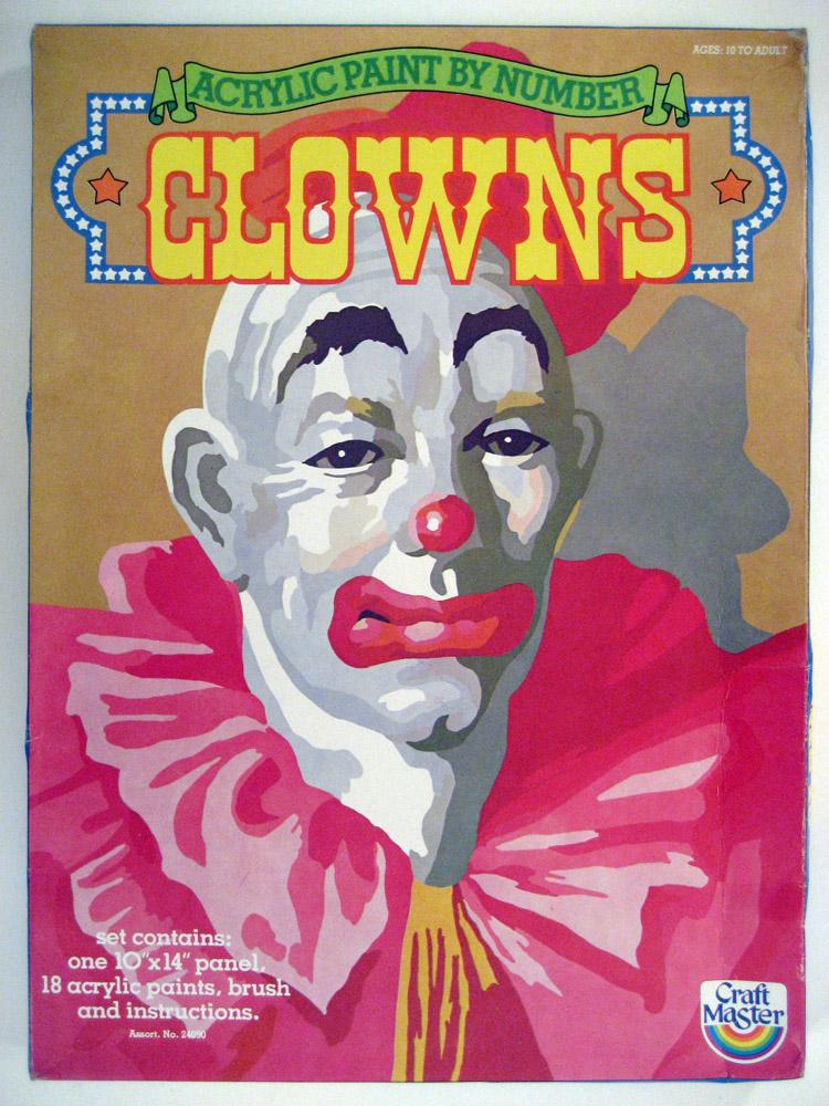 Clowns 24001-04 | Paint By Number Museum