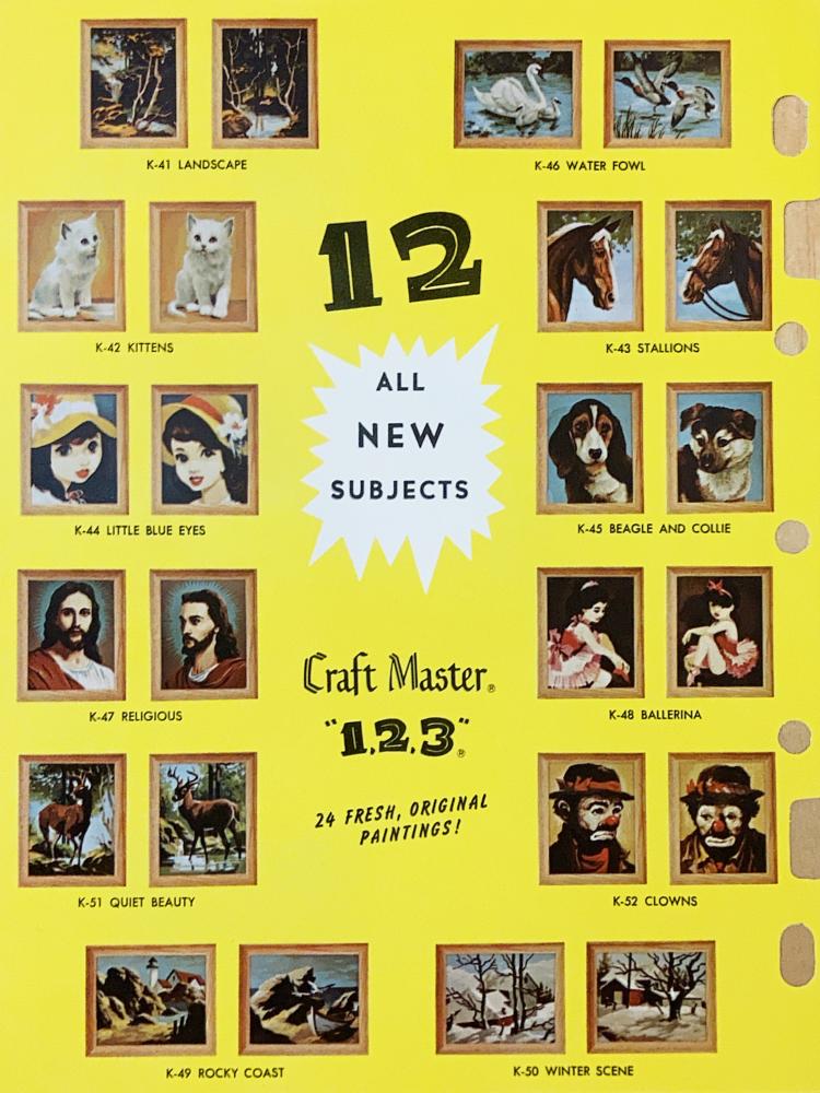 123 Oil K41-52 | Paint By Number Museum