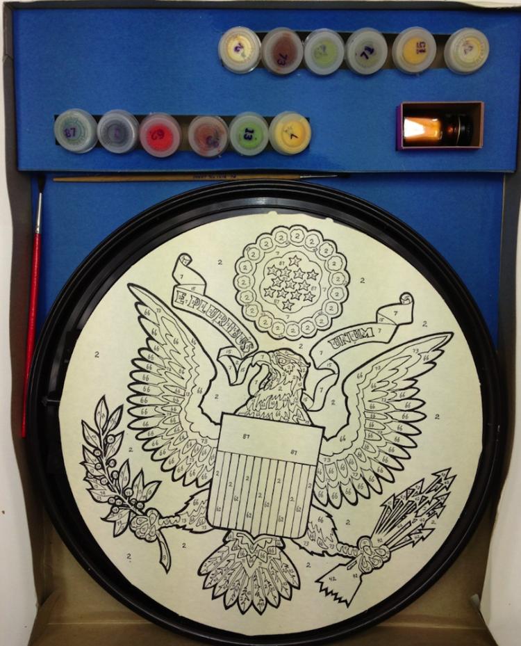 Symbol of Freedom Paint and Frame | Paint By Number Museum