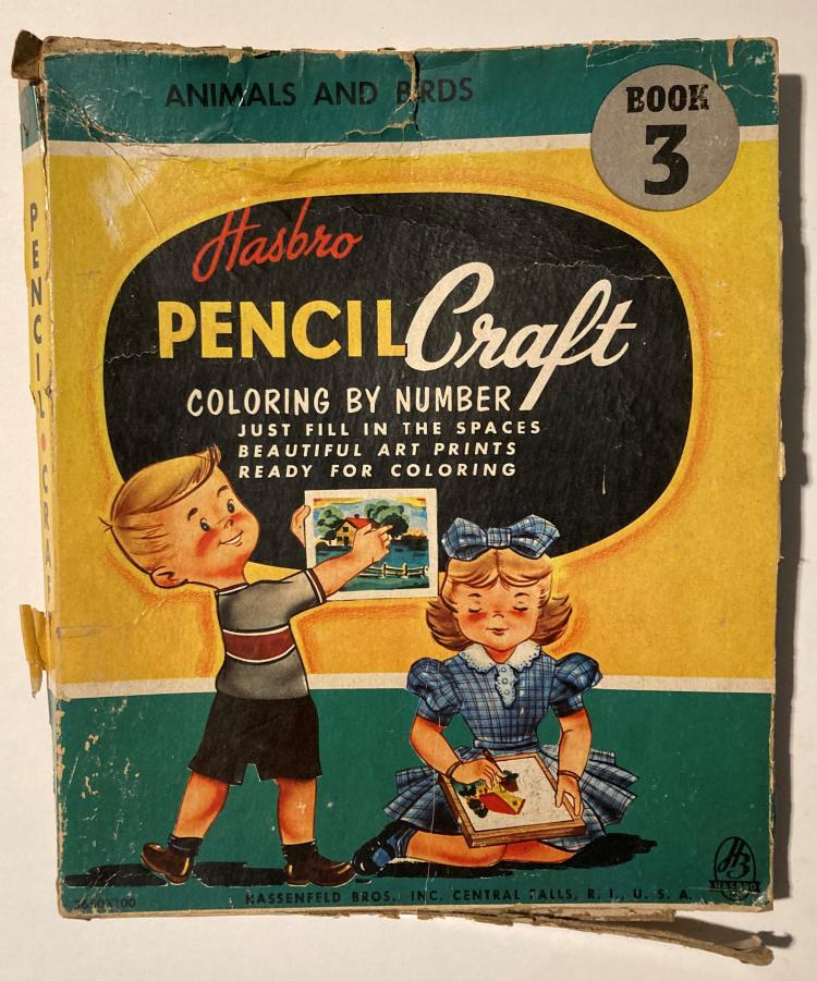 hasbro coloring book