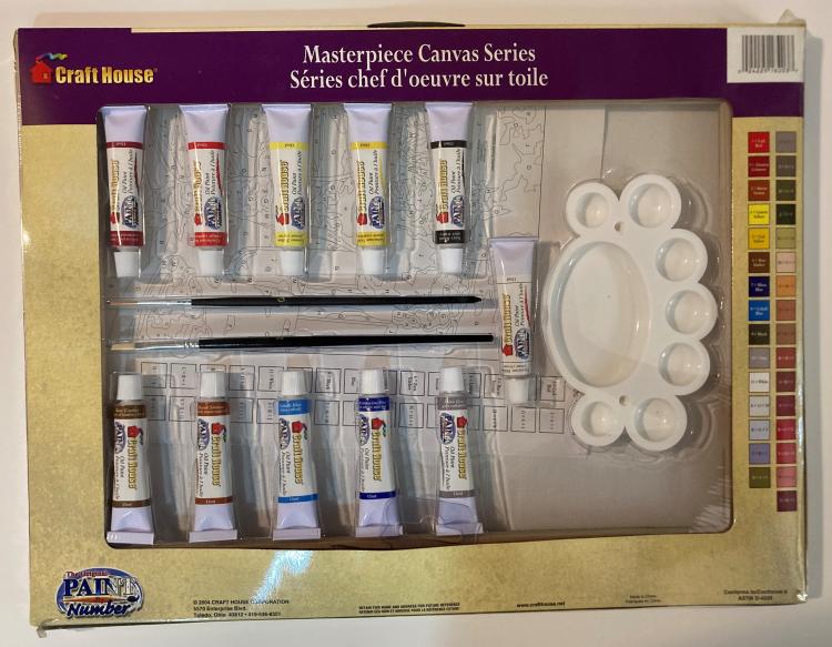 Masterpiece Canvas Series (12x16) | Paint By Number Museum