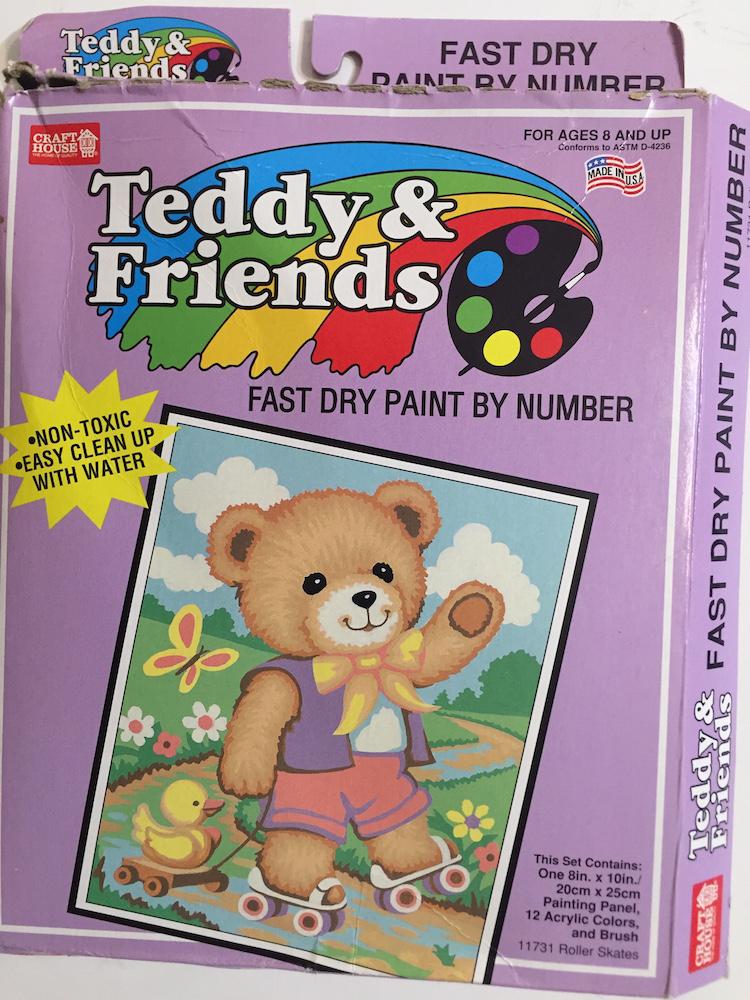 Teddy & Friends 8x10 | Paint By Number Museum