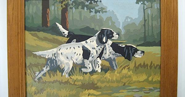 Hunting Pals (14J) | Paint By Number Museum