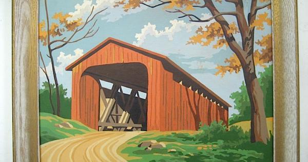 Covered Bridges (15P2) | Paint By Number Museum
