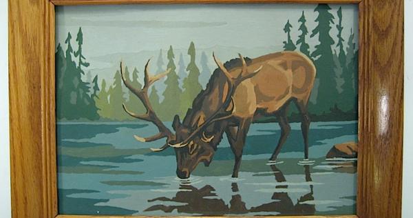 Elk (17S) | Paint By Number Museum