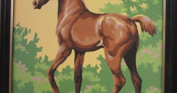 Colts (18XX2) | Paint By Number Museum