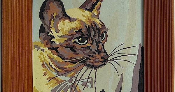 Siamese Cats (40C) | Paint By Number Museum