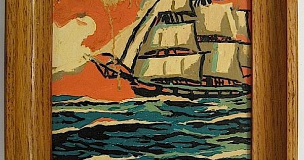 Schooner (6C) | Paint By Number Museum