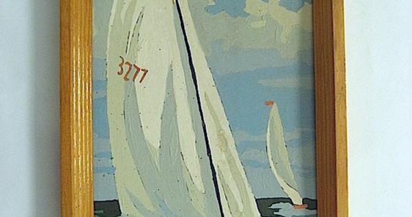 Sailboats (9D) | Paint By Number Museum