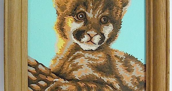 Puma Cub (9JJ3) | Paint By Number Museum