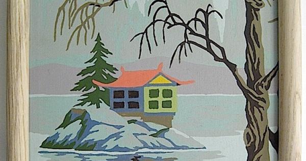 Oriental Lakes (9PPP) | Paint By Number Museum