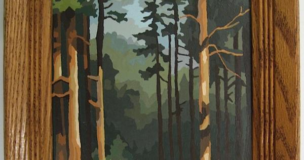 Murmuring Pines (14N2) | Paint By Number Museum