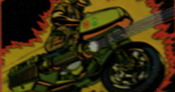 G.I.Joe Bike (2GGG3) | Paint By Number Museum