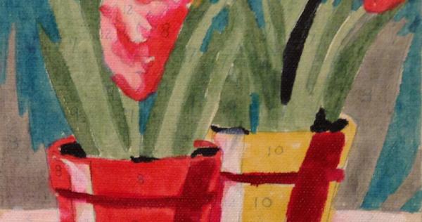 Still Life ( Flowers) (50X3) | Paint By Number Museum